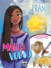 JIRI MODELS Maluj vodou A4 Disney Přání omalovánky 0