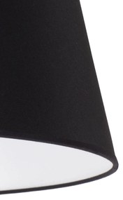 Stínidlo na lampu Cone výška 25,5 cm, černá chintz