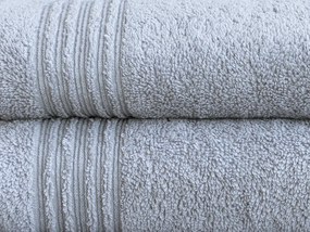 WALIA® Froté ručník AKALI - světle šedý 50x90 cm