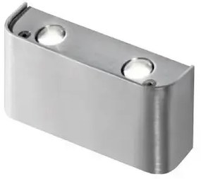 LED nástěnné svítidlo Ginno 2 hliníkové