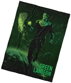 Mikroplyšová deka green lantern 150x200 cm