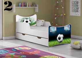 Plastiko Dětská postel Fotbal - 2 - 160x80