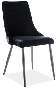 Jídelní židle Polly (černá + černá). 1050711