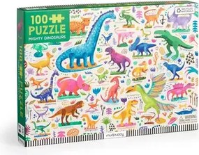 Mudpuppy Puzzle Mocní dinosauři / 100 dílků / od 5 let