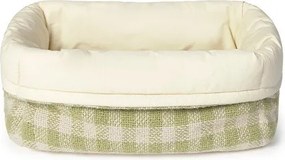 Světle zelený látkový dětský koš na hračky 30x20x20 cm Swan Matcha – Lorena Canals