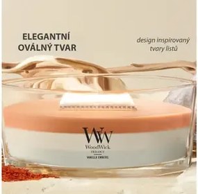 WoodWick Trilogy Vanilla Embers svíčka loď