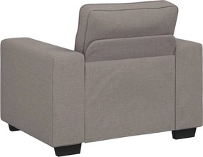 3dílná sedací souprava s poduškami taupe textil 3324655