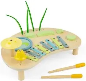 Bigjigs Toys Hudební stoleček Džungle / od 18 měsíců