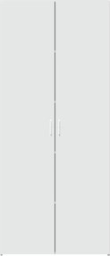 Skříň highboard bílá 80 x 42,5 x 185 cm kompozitní dřevo 3281434