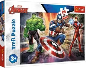 Trefl - Puzzle - Ve světě Avengers MAXI 24 dílků / 24 dílků / 60 x 40