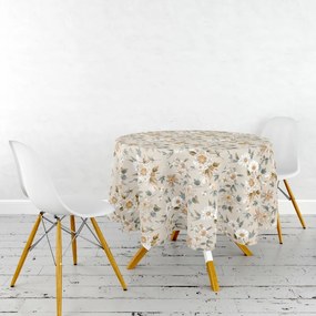 Ubrus PVC kulatý Fl-1670-03 - Zahrada klidu (různé velikosti)