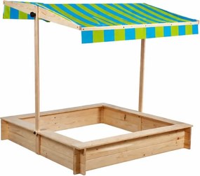 ABC GardenMeister Pískoviště se stříškou 118x118 cm přírodní