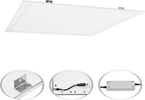 Ecolite Bílý podhledový LED panel 600 x 600mm 40W CCT s DO LED-GPL44-40/BI/CCT