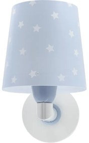 Dalber 82219T - Dětské nástěnné svítidlo STAR LIGHT 1xE27/60W/230V modrá
