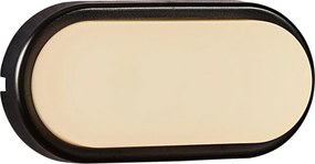 NOR 2019181003 Cuba Outdoor Energy Oval venkovní nástěnné svítidlo černá - NORDLUX