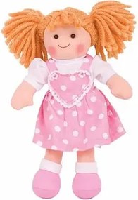 Bigjigs Toys Látková panenka Ruby 28 cm / od 0 let