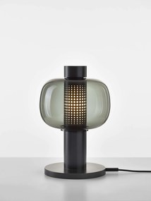 Designová lampa Brokis Bonbori Small PC1164 Povrch Montury: kov - černý matný komaxit, Barva skla: Opalín, Povrchová úprava skla: CASAMBI CBU-TED