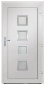 Vchodové dveře antracitové 88 x 200 cm PVC,  3187855