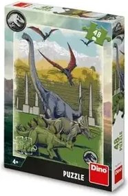 DINO Jurský svět 48 dílků / od 4 let