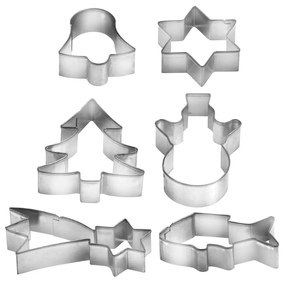 TESCOMA Vykrajovátka vánoční na kroužku DELÍCIA, 6 ks