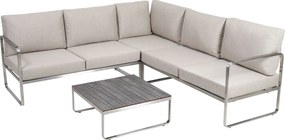 greemotion Lounge-Set »Sydney«, z nerezové oceli.