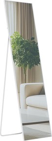 Zrcadlo Benicia 140x40 cm – bílá matná