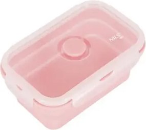 NILS Camp NC4105 500ml růžový / Skládací svačinový box
