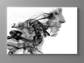 Liox Obraz žena v dýmu Rozměr: 150 x 100 cm