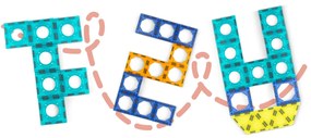 Magnetické bloky s kolotočem RK-769 Ricokids
