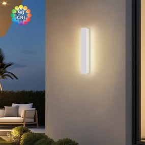 BRILAGI - LED Venk. nást. svít. LINEAR LED/8W/230V 3000K IP65 30 cm bílá CRI 90