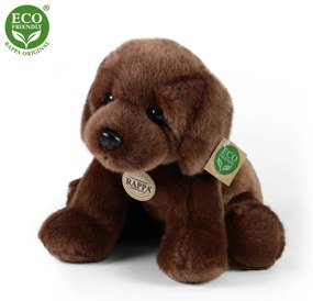 Plyšový pes labrador sedící 30 cm ECO-FRIENDLY