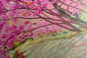 Obraz himálajské třešně Varianta: 90x60