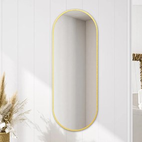 Zrcadlo Zeta SLIM Gold Rozměr: 40 x 120 cm