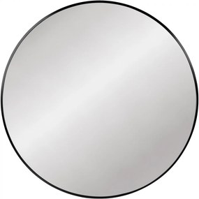 Nástěnné zrcadlo Elsie XL - 80x80 cm - Černá