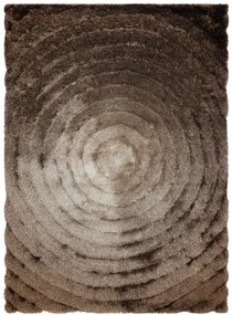 Hans Home | Kusový koberec Flim 008-B7 Circles brown - 120x160