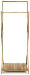 Compactor Stender Bamboo Bambusový věšák na oblečení - dvojitý / 60 x