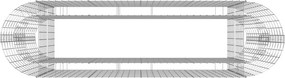 Gabionový vyvýšený záhon pozinkované železo 190 x 50 x 100 cm 152033