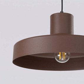 Sollux Lighting Závěsné svítidlo BILO hnědé
