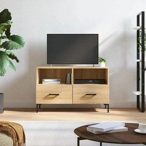 vidaXL TV skříňka 80x36x50 cm kompozitní dřevo [828977] Barva: Černá