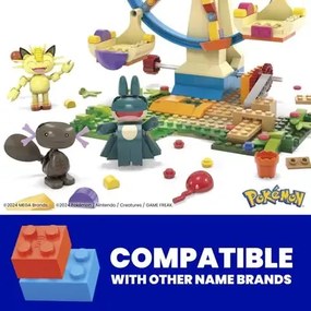 Mattel MEGA Pokémon pohyblivé zábavné ruské kolo / od 8 let