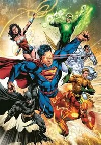Clementoni PUZZLE DC Comics: Liga Spravedlnosti / 500 dílků / od 14 le