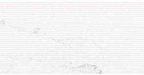 Rako Vein WARVK233 dekor obklad 29,8x59,8 bílá matná 8 mm rekt. 1,4 m2