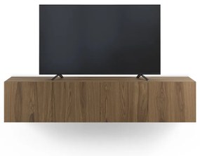 TV stolek v dekoru dubu v přírodní barvě 180x38x35 cm Daroca – Marckeric