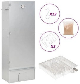 Grilovací trouba / udírna s generátorem kouře pozinkovaná ocel 3200764