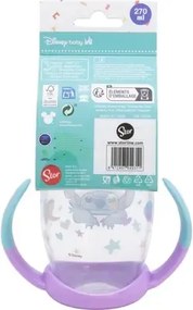 STOR Hrneček s oušky a silikonovým náustkem 270 ml Stitch / Dětský hrn