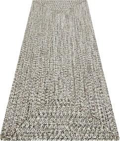 Kusový koberec Braided 105552 Melange – na von aj na doma, 80x150, béžová, chodba / predsieň, Hanse Home