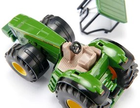 SIKU Farmer - traktor John Deere s vlekem, 1:50