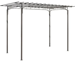 vidaXL Zahradní ocelový oblouk na růže