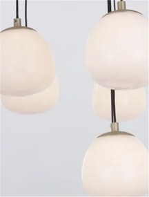 Závěsné svítidlo NOVA LUCE THE EGG G9 9009261 bez žárovky