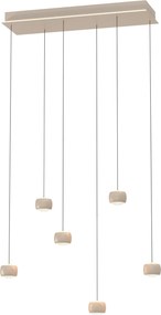 XXXLutz ZÁVĚSNÉ LED SVÍTIDLO, 76/25/180 cm - Závěsná LED svítidla - 003575007004